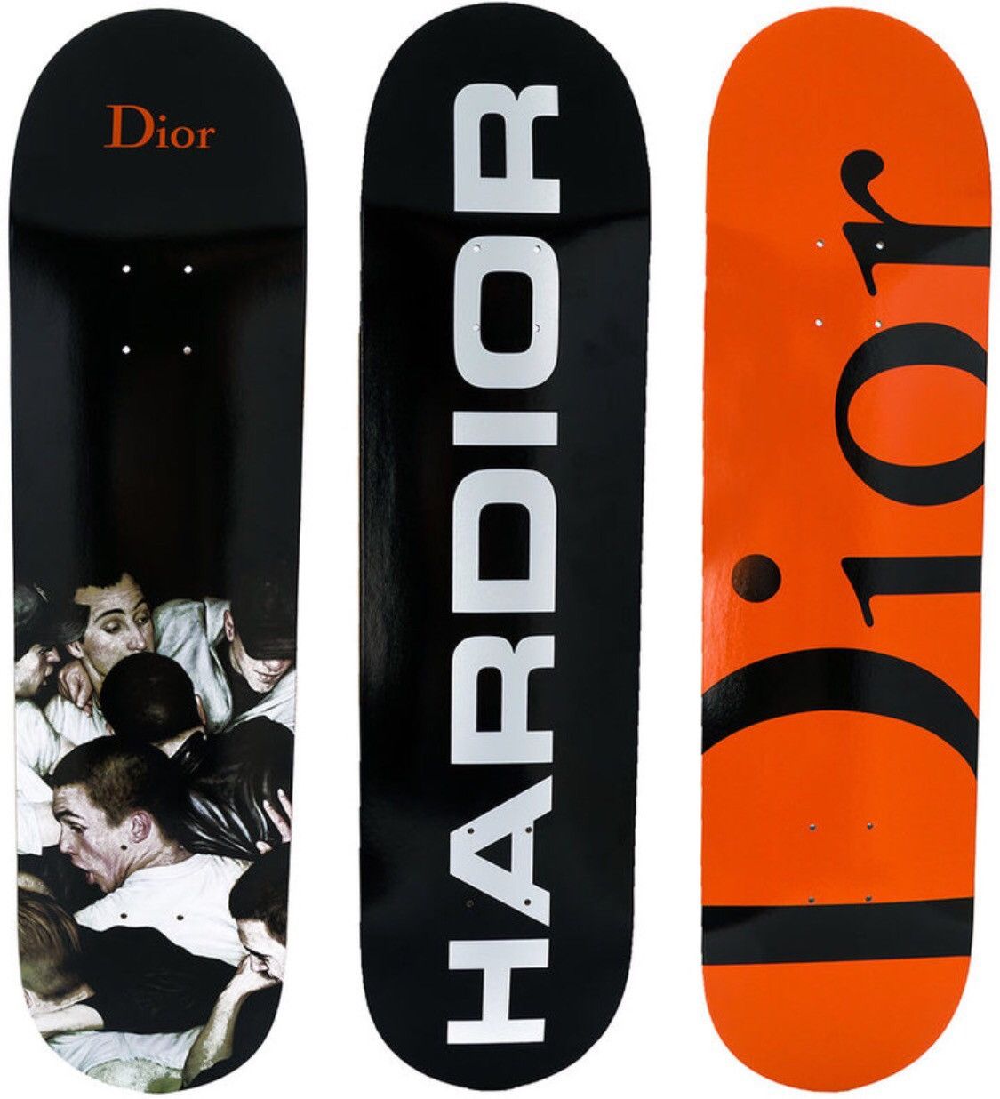 Dior Dior Homme x Dan Witz Set of 3 Decks | Grailed