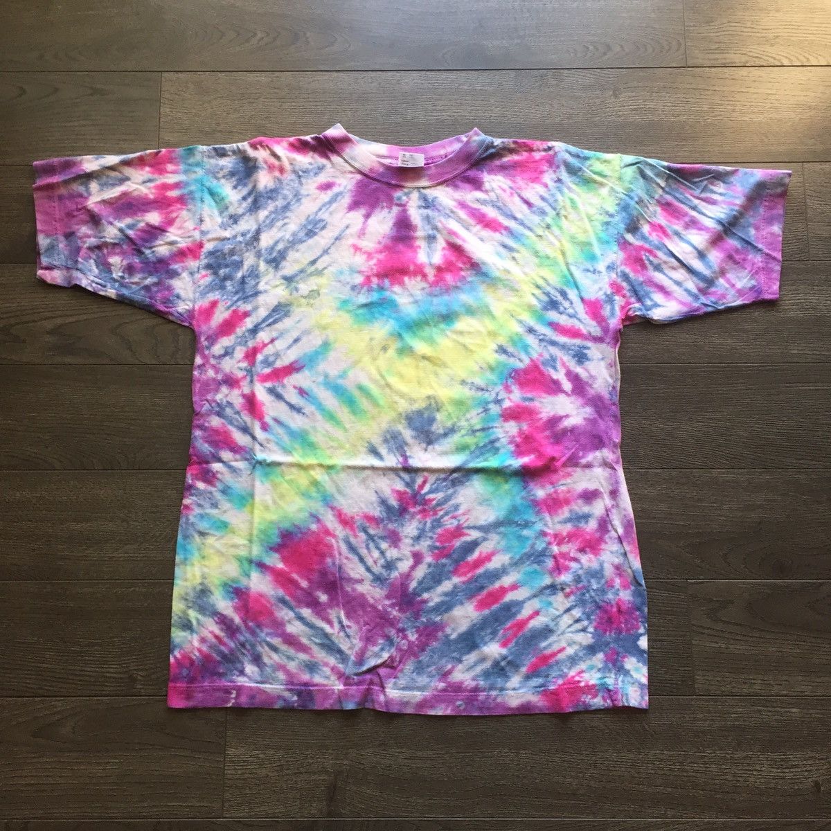 Blank × Streetwear × Vintage Vintage Tie Dye Blank T Shirt | Grailed