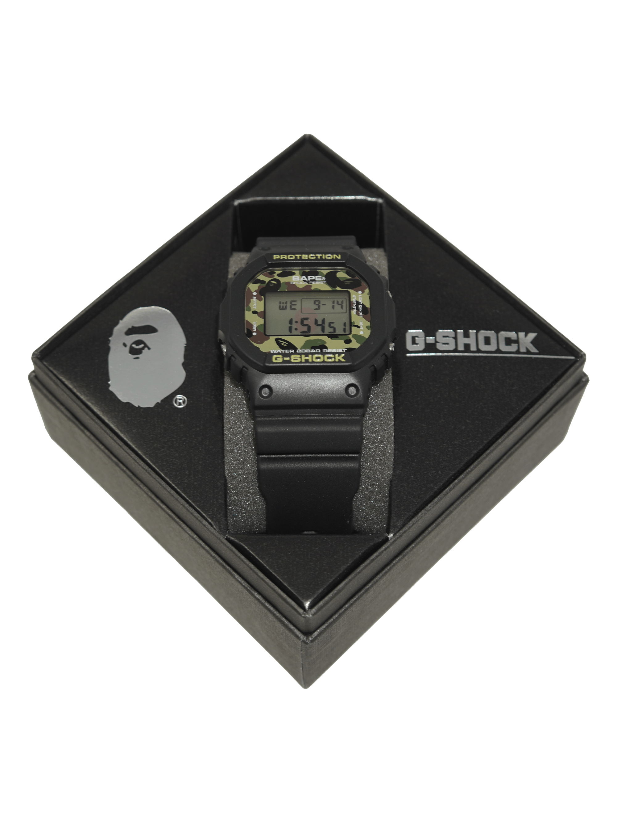 Bape × Casio × G Shock Bape G-Shock Watch 1st Camo | Grailed