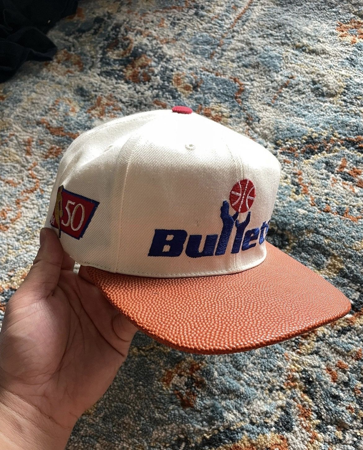 American Needle × NBA × Vintage Vintage 90s Baltimore Bullets NBA 50th ...