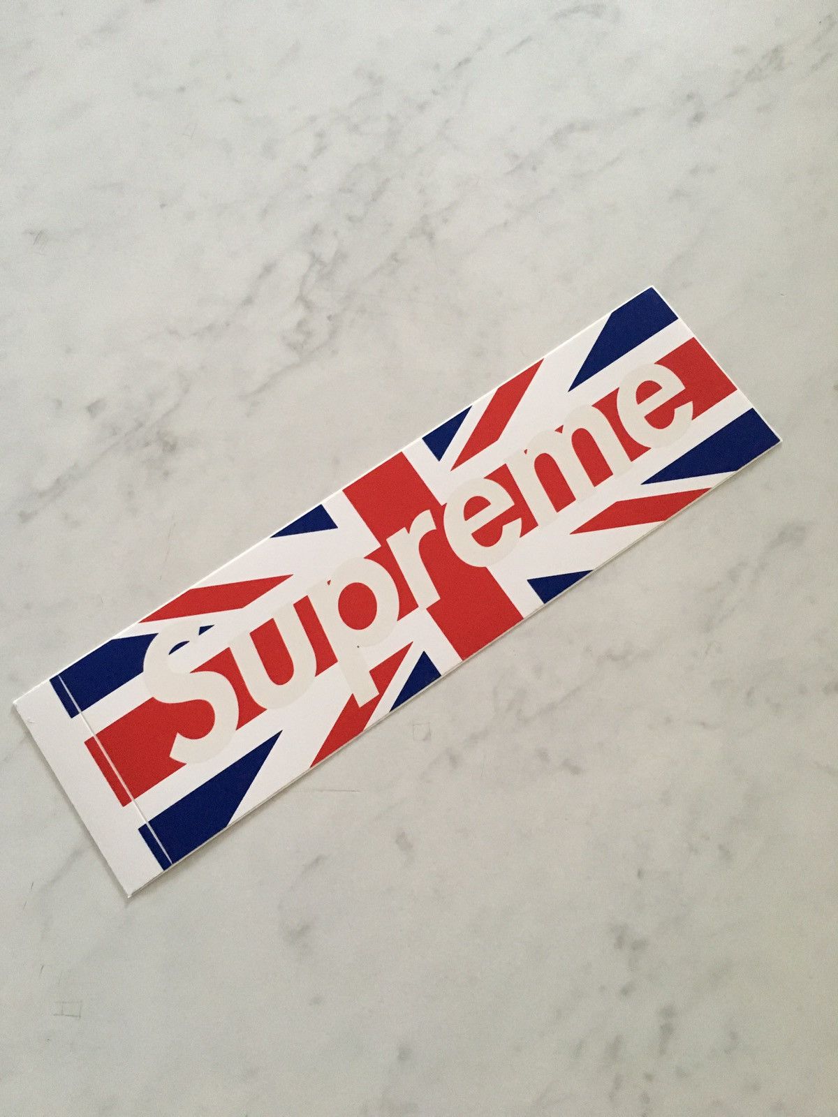 Supreme Union Jack Box Logo Stickers | Grailed
