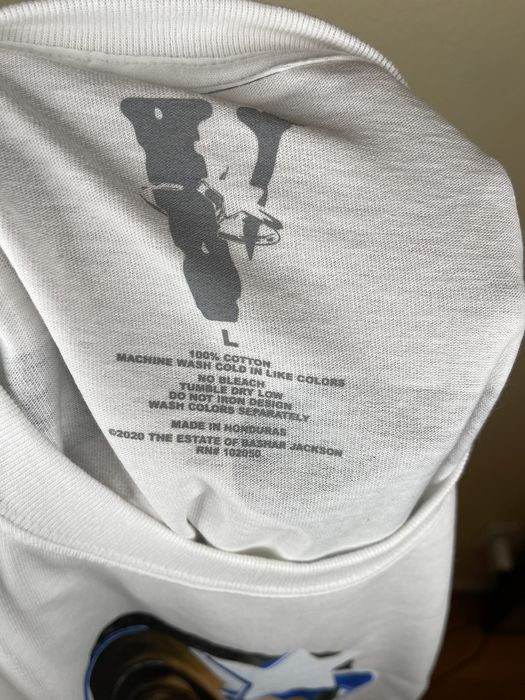 Vlone Vlone Pop Smoke Halo White T-Shirt Large | Grailed