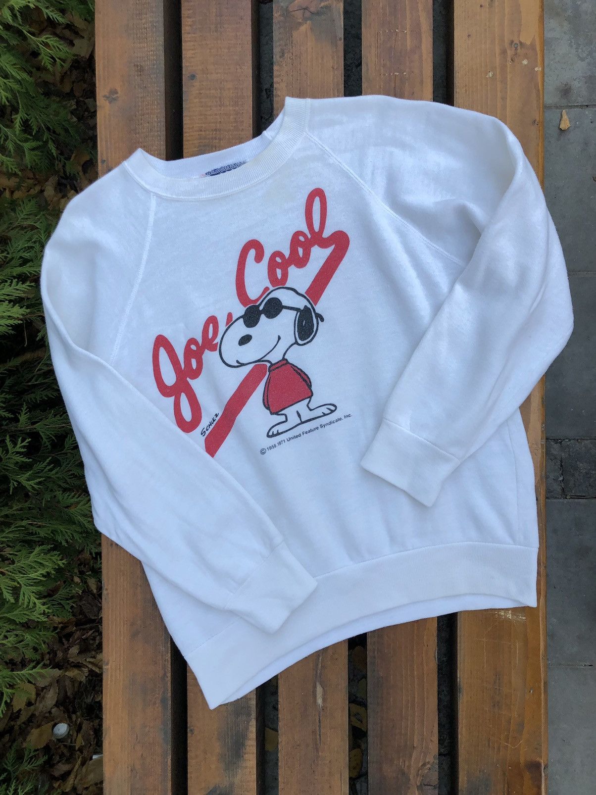 Cartoon Network × Streetwear × Vintage Snoopy Joe Cool Sweatshirt ...