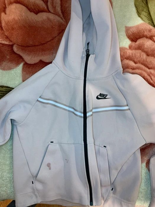Nike pink Nike tech fleece hoodie | Grailed
