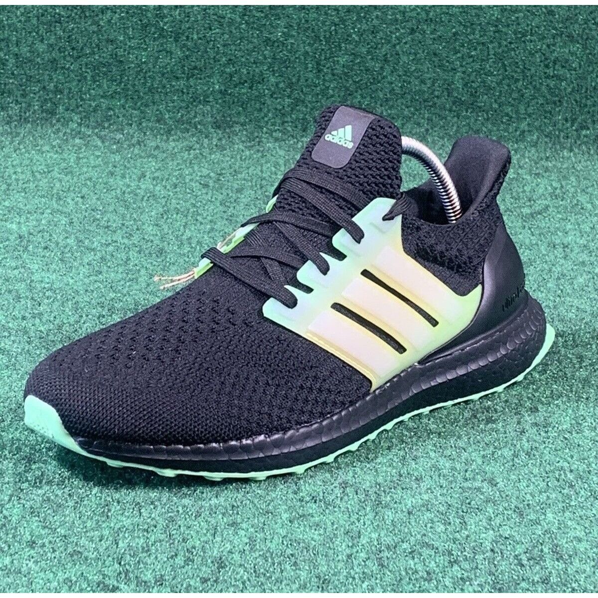 Adidas Adidas Ultraboost 5.0 DNA Boost Sneakers Blk Glow Green Sz 9 ...
