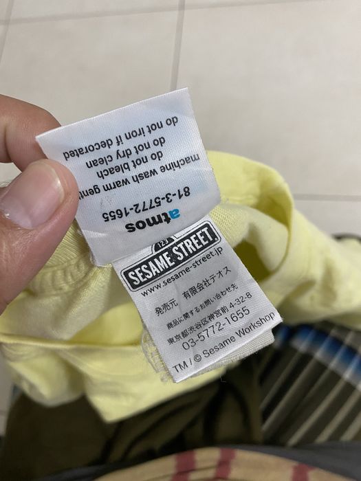 Cartoon Network Atmos x Sesame Street shirt | Grailed