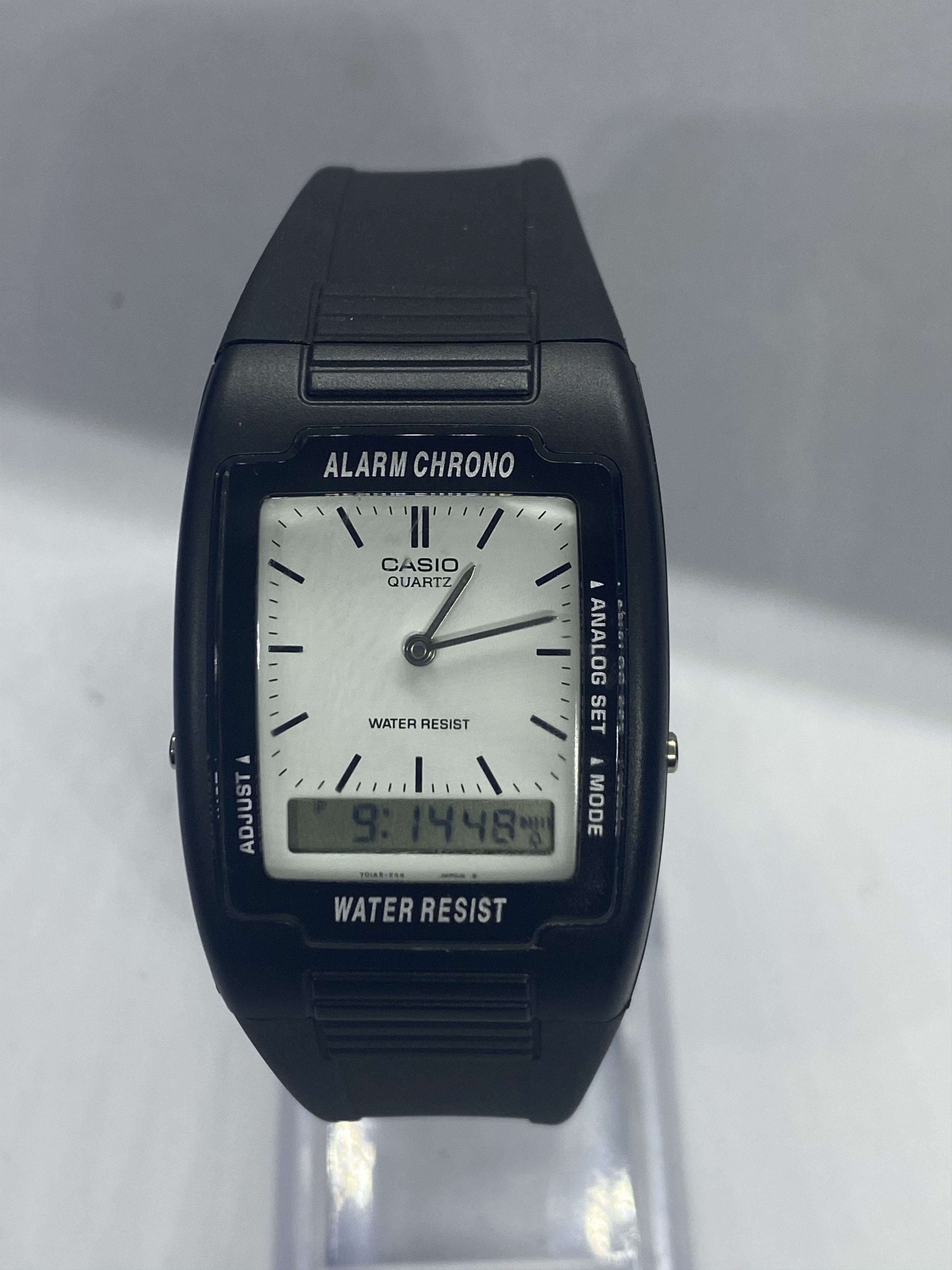 Casio Casio Retro Style 30mm Diameter Dual Time, New, UNISEX Size | Grailed
