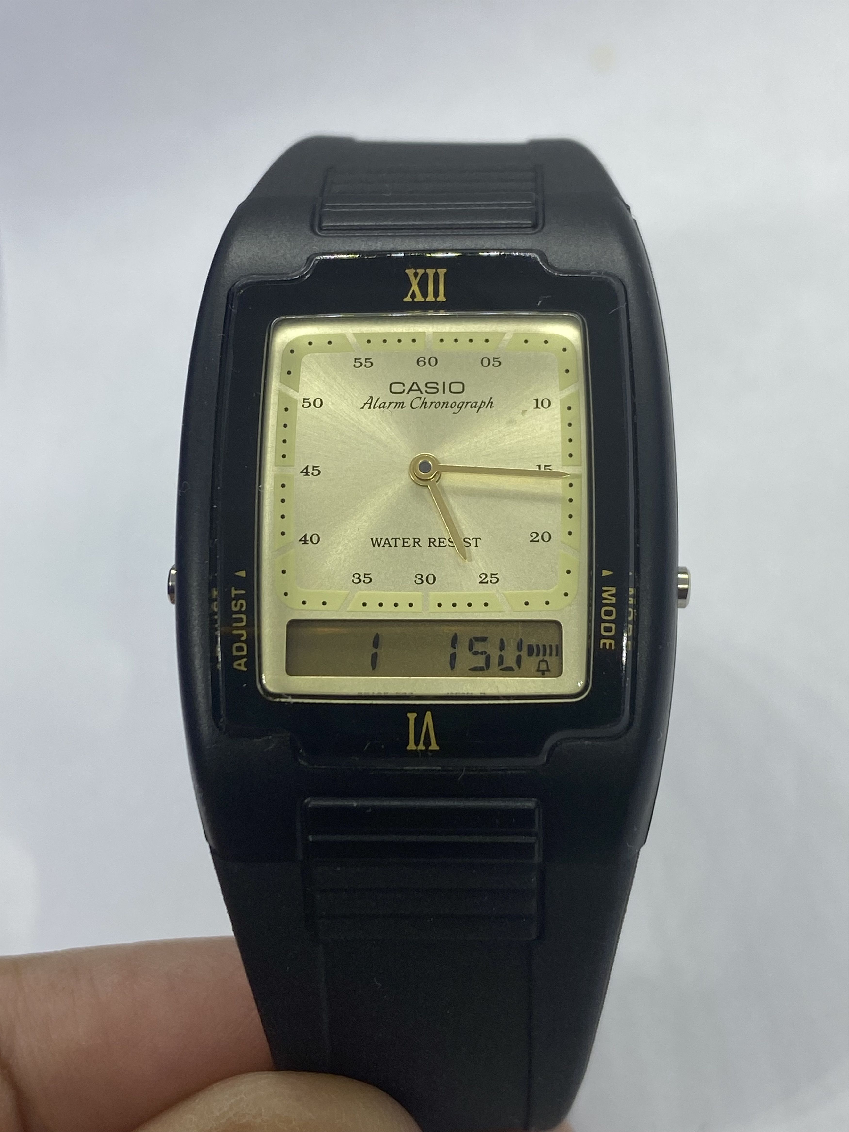 Casio Casio Retro Style 30mm Diameter Dual Time, New, UNISEX Size | Grailed