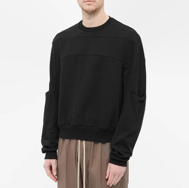 Rick Owens BNWT SS22 RICK OWENS "FOACHINE" GETH CREWNECK SWEAT XL | Grailed