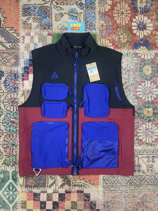 Nike ACG Nike ACG Vest Multi Purpose Beet Blue Tactical Vest | Grailed