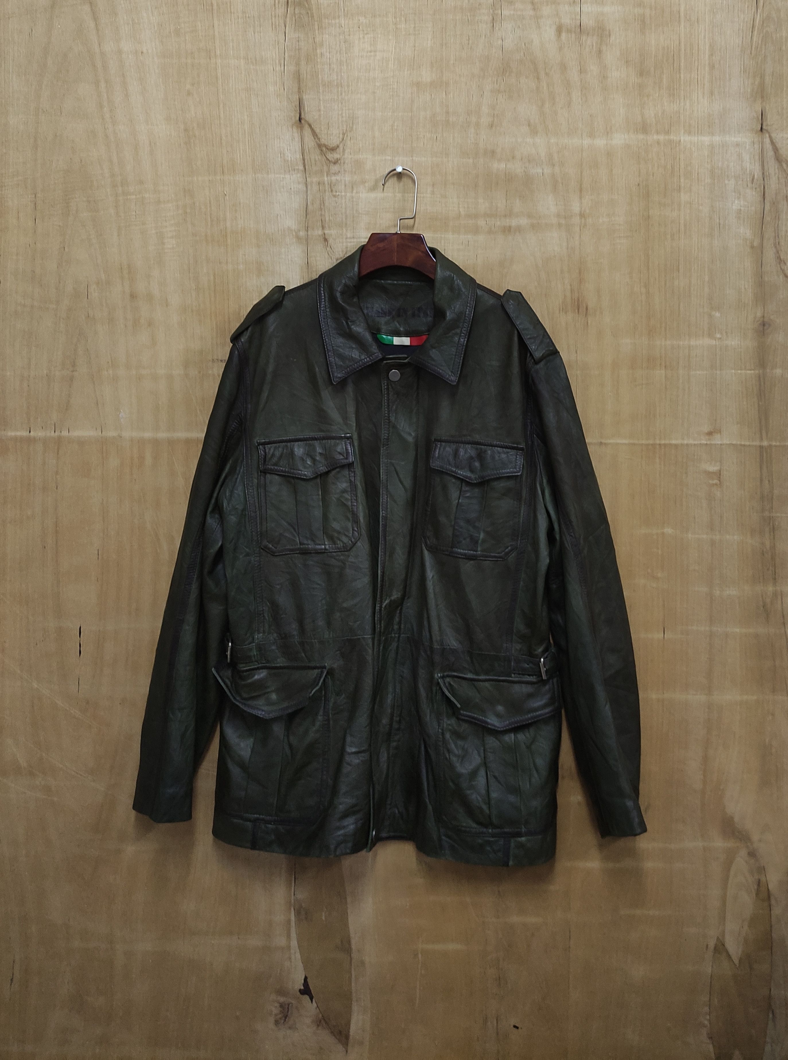 Vera Pelle VERA PELLE VINTAGE LEATHER JACKET | Grailed