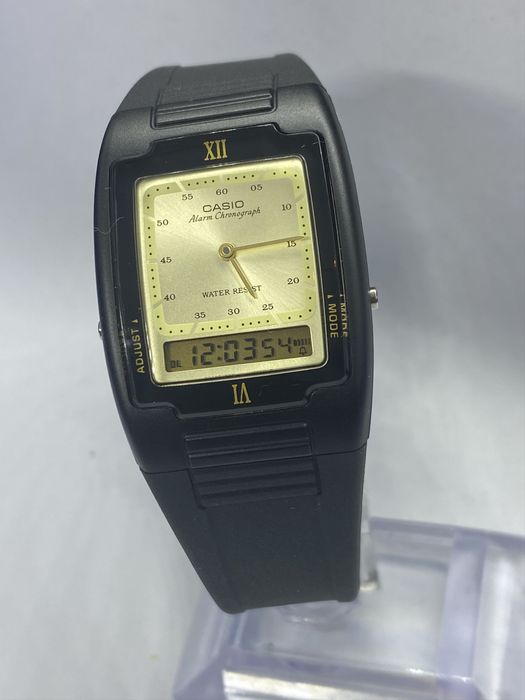Casio Casio Retro Style 30mm Diameter Dual Time, New, UNISEX Size | Grailed
