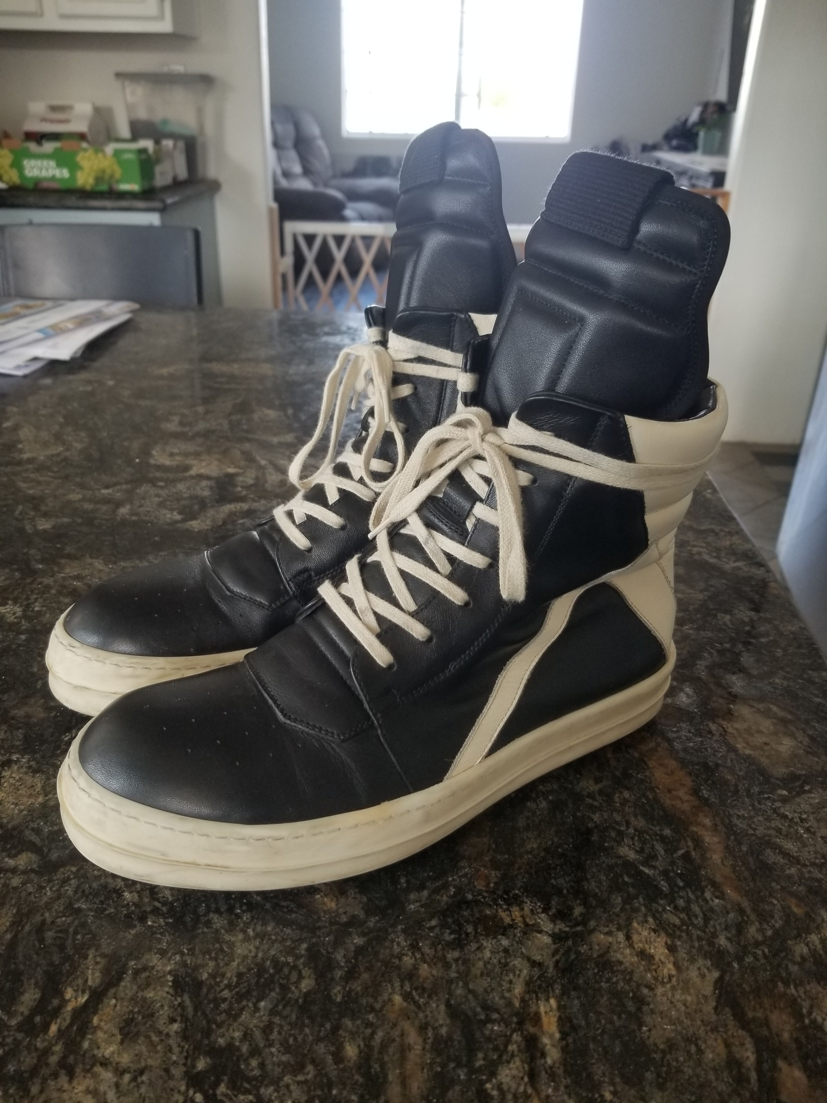 Rick Owens Rick Owens Geobaskets | Grailed