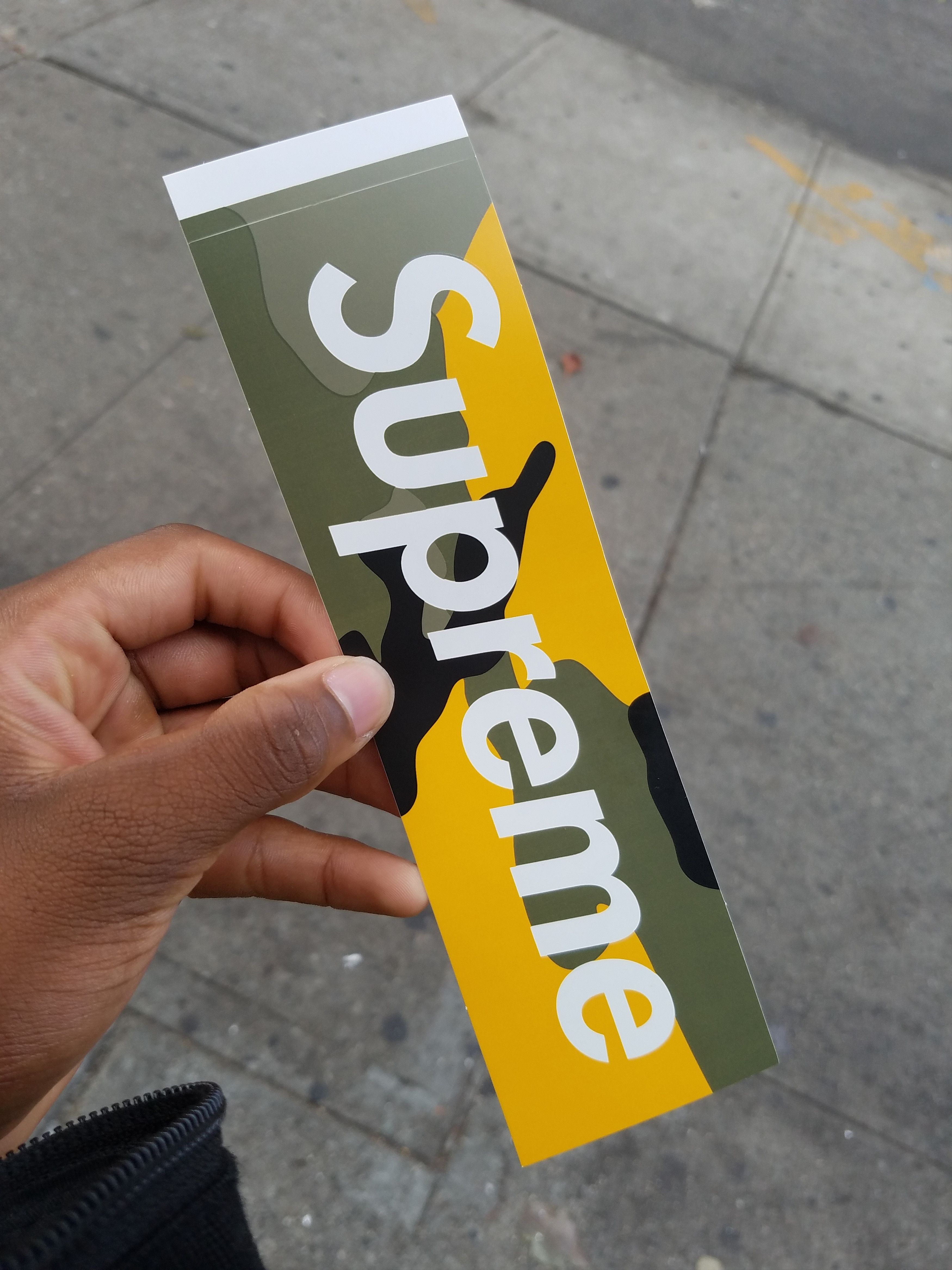 Supreme Brooklyn Box Logo Sticker | Grailed