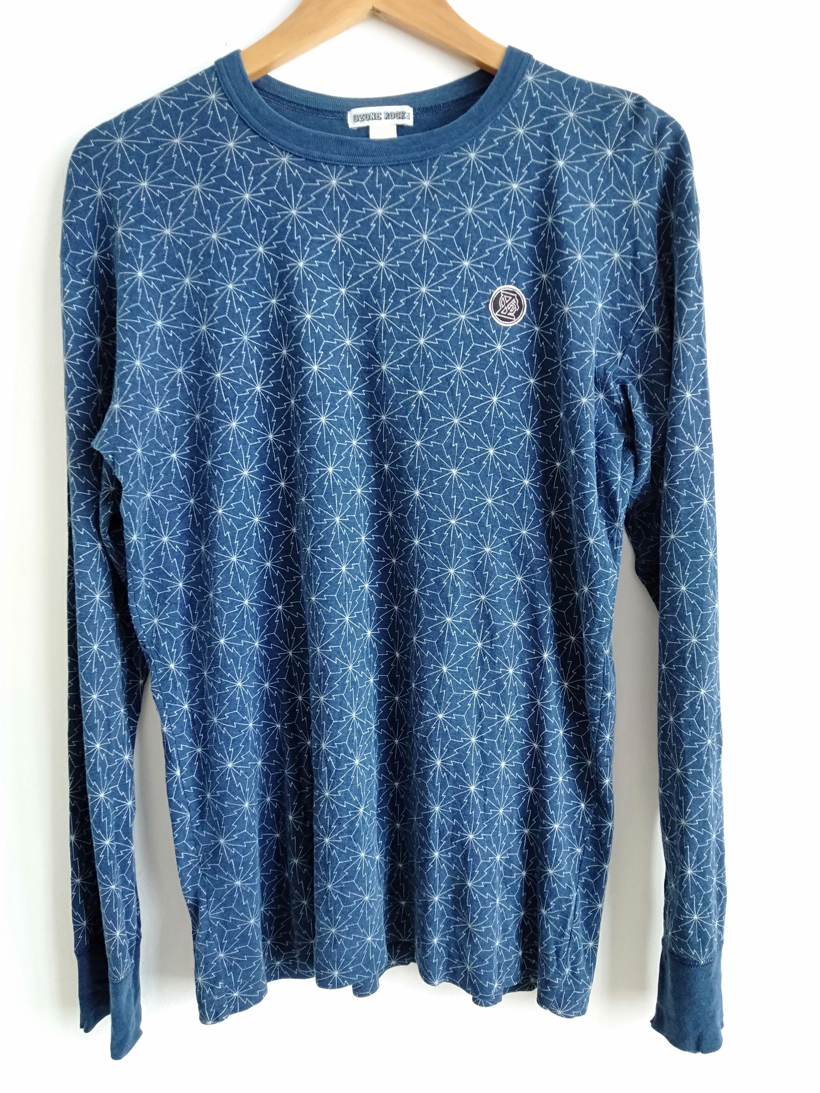 Japanese Brand Ozone Rock Nice Design Long Sleeve | Grailed