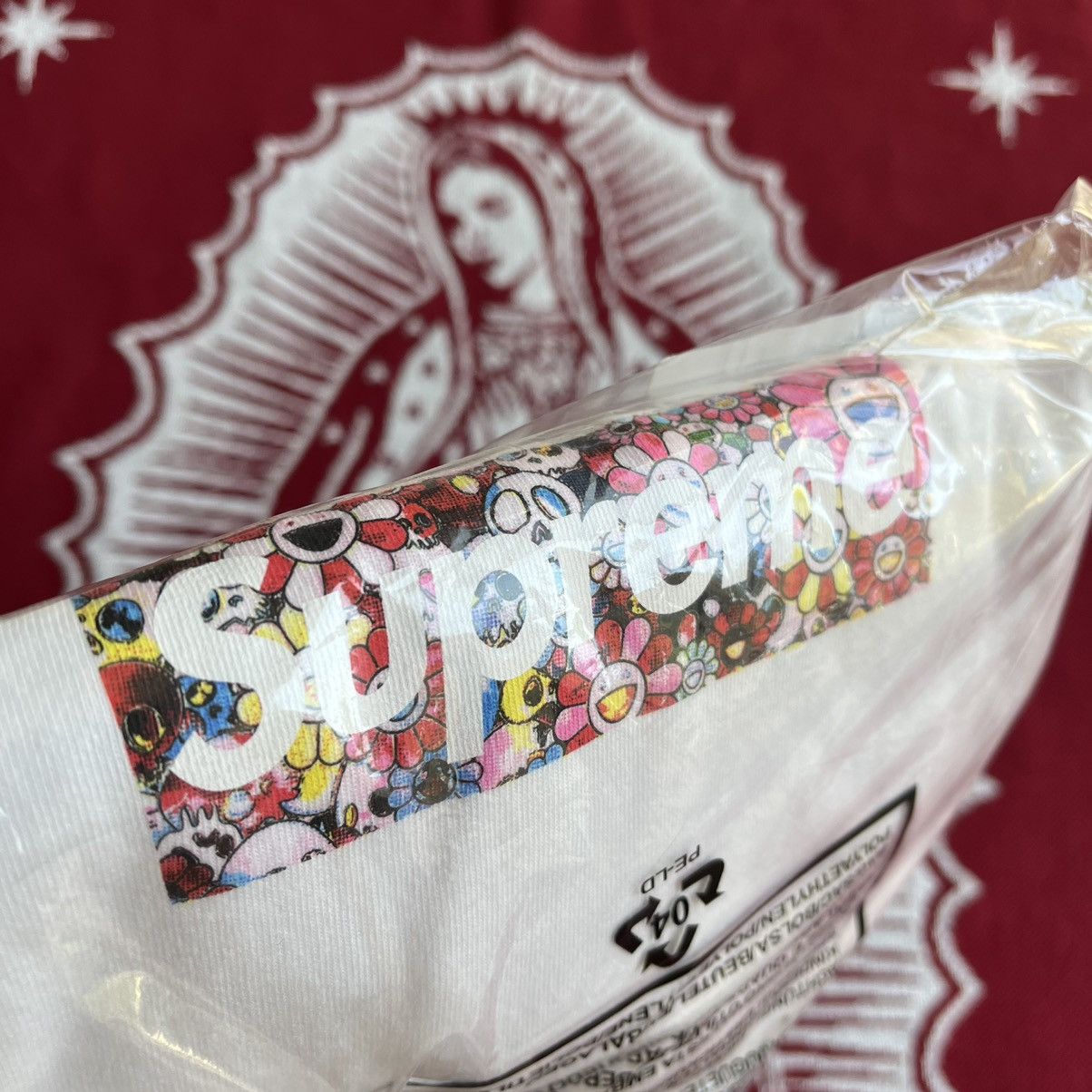 Supreme Supreme Takashi Murakami COVID-19 Relief Box Logo Tee Size L ...