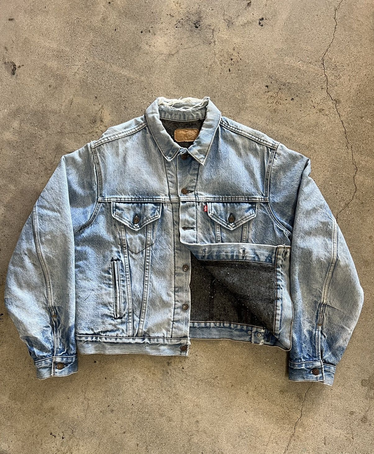 Vintage Vintage 80s Levi’s Blanket lined type 3 trucker jacket | Grailed