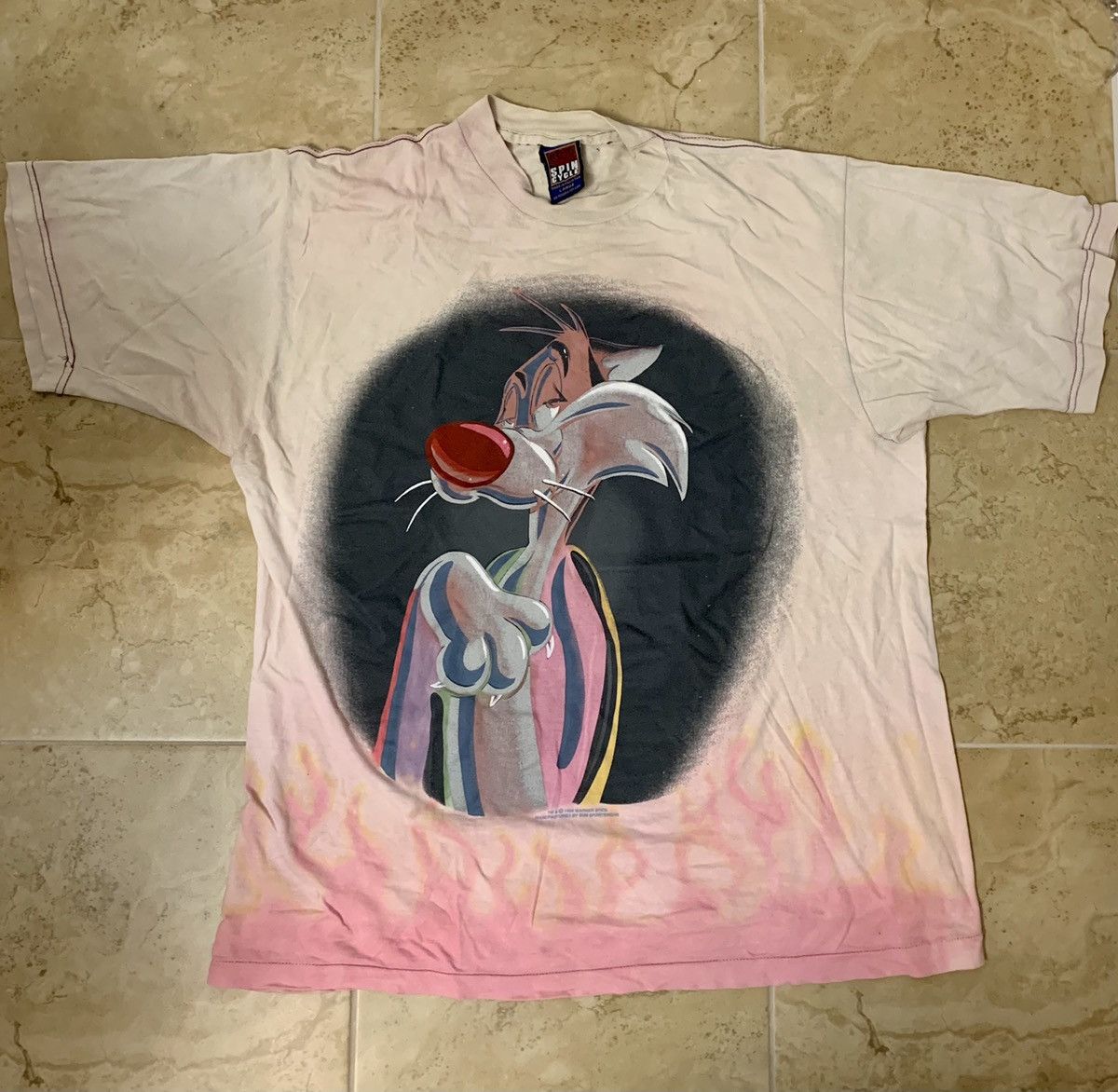 Custom × Vintage × Warner Bros Vintage Warner Bros Sylvester Custom ...