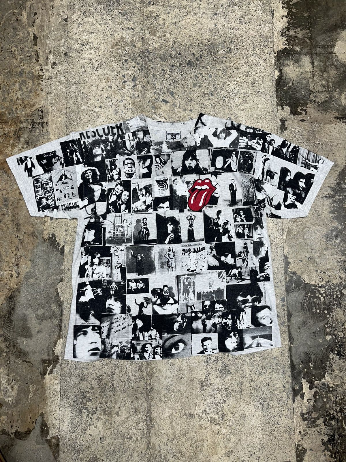 Vintage Vintage ‘94 Rolling Stones AOP Band T-shirt | Grailed