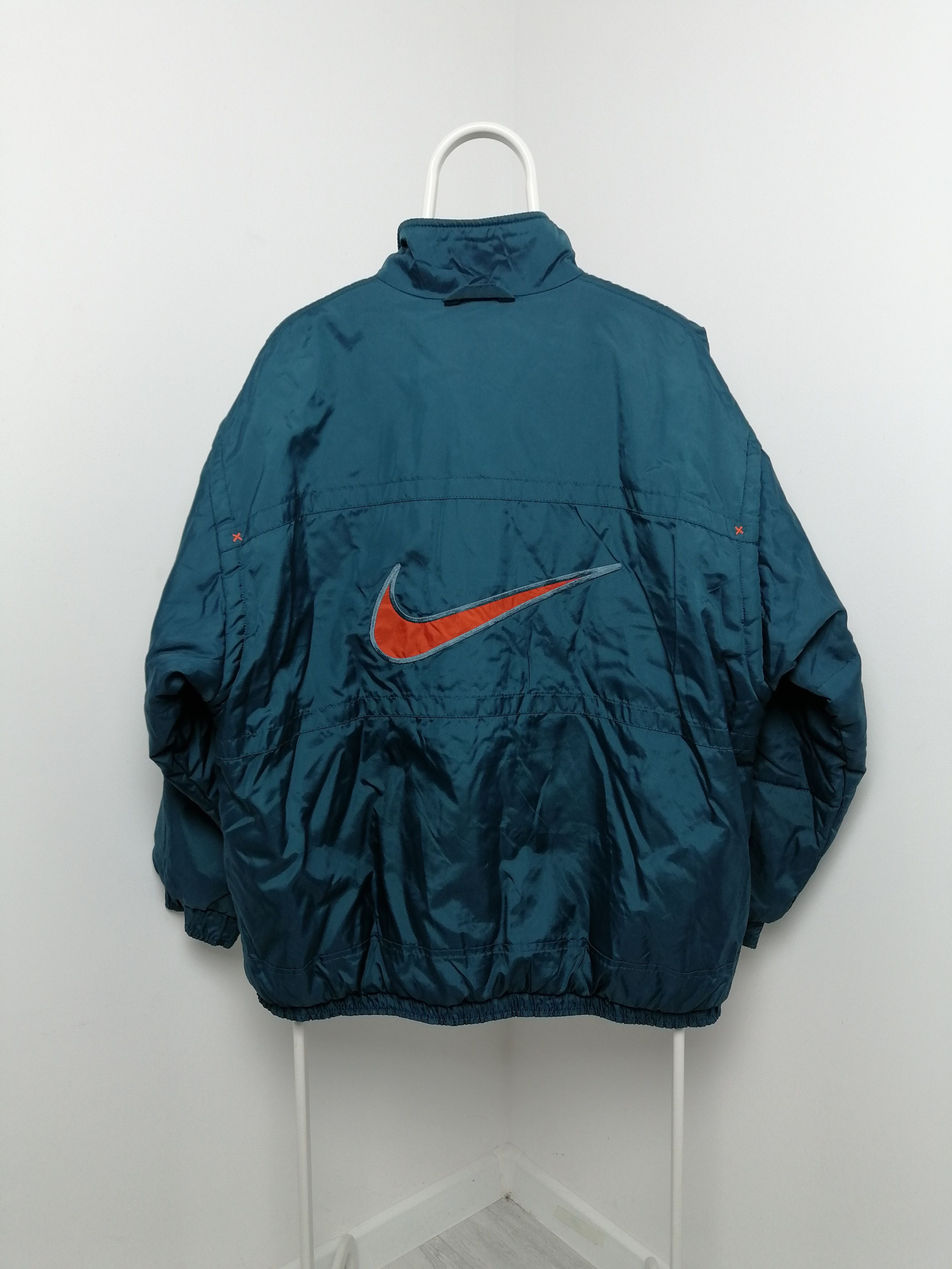 Nike × Streetwear × Vintage Nike Vintage 90s center logo down puffer ...
