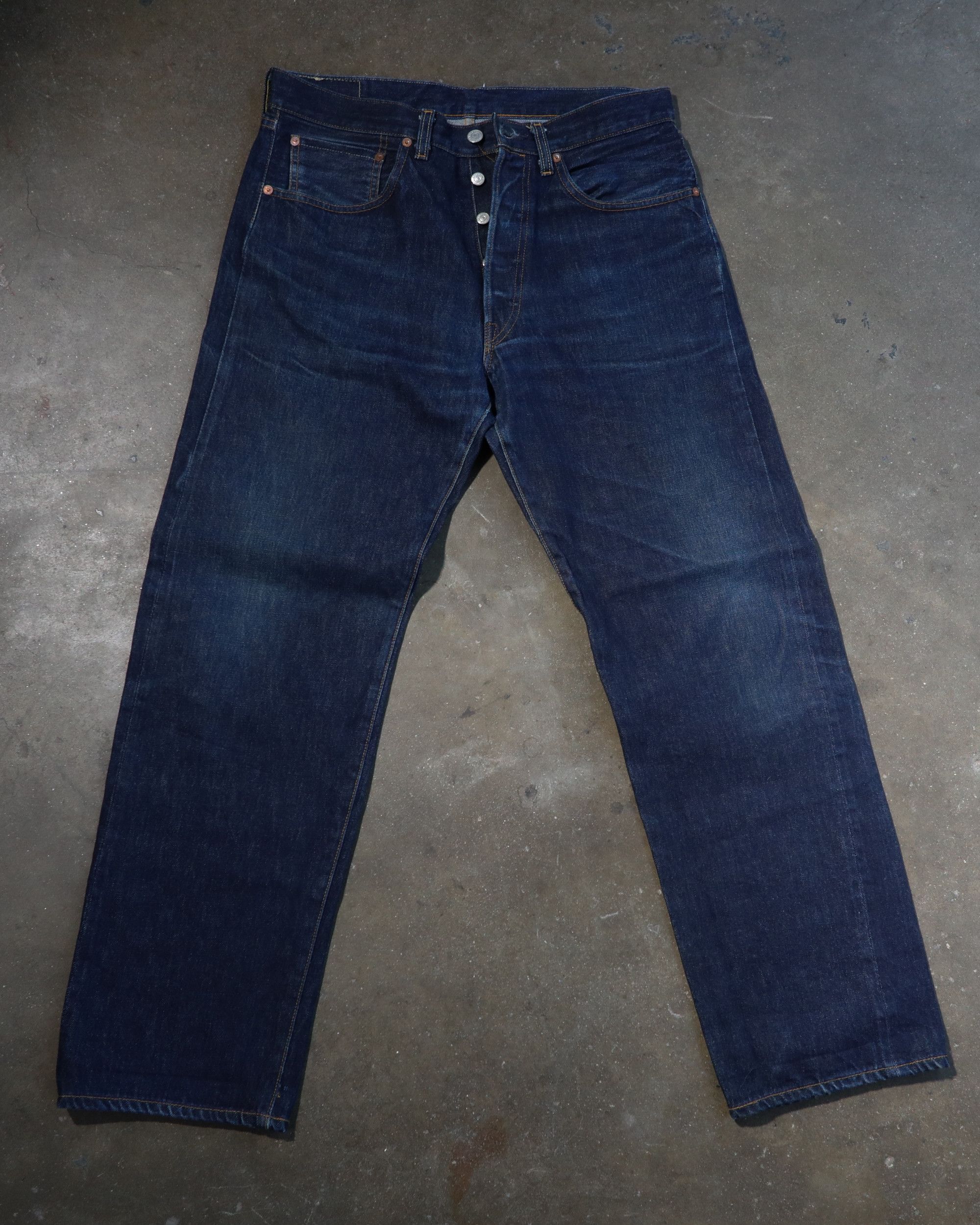 LVC × Levi's × Levi's Vintage Clothing 1955 Levis 501 XX Rigid Jeans ...