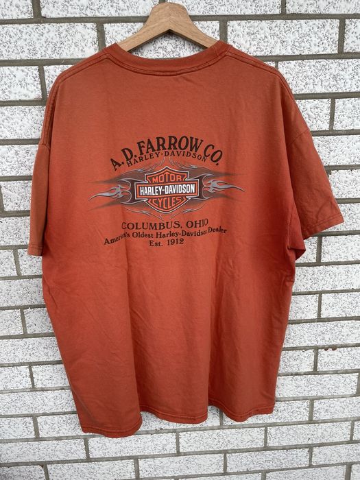 Vintage Vintage Harley Davidson A D Farrow Columbus Ohio Oldest Shop ...
