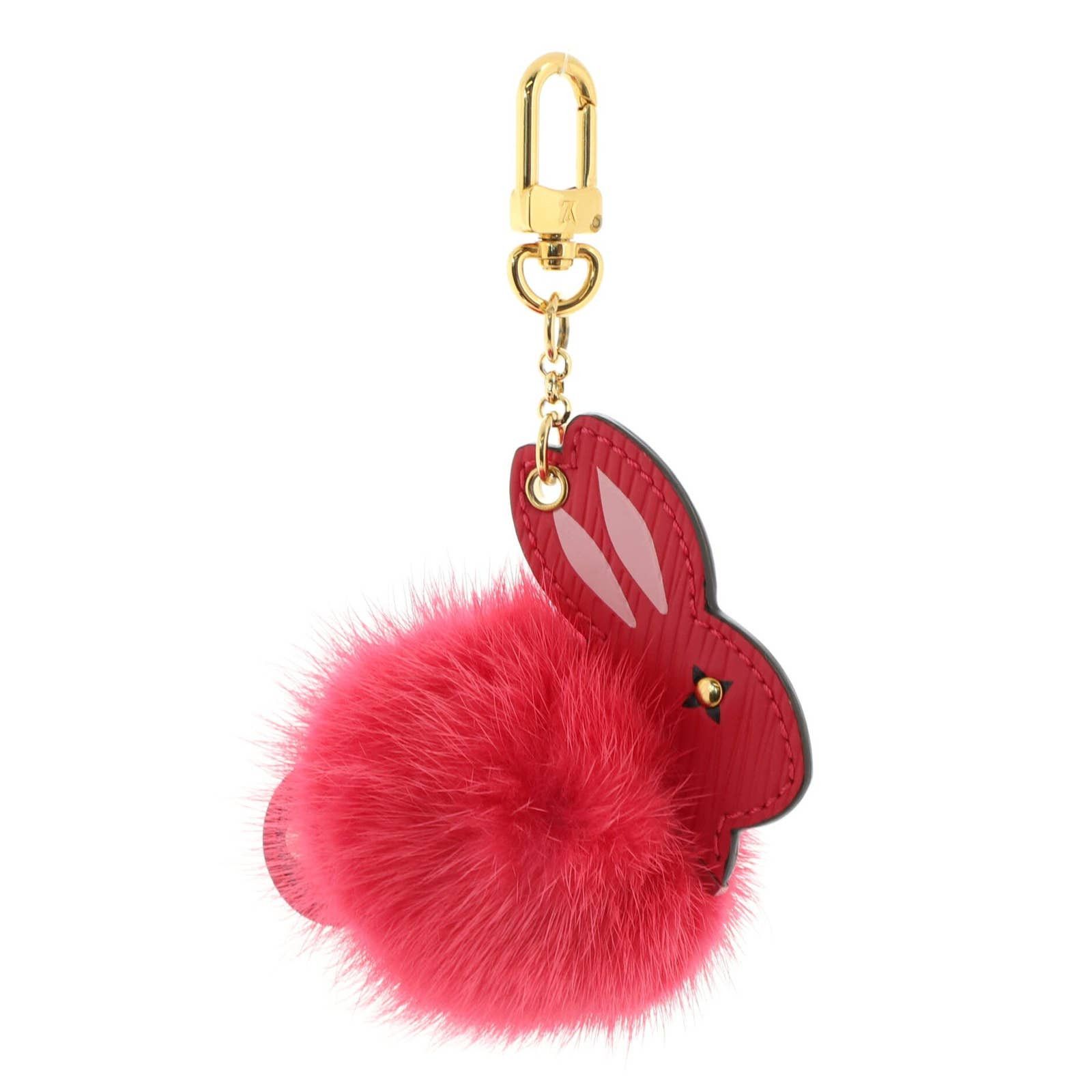 Louis Vuitton Rabbit Bag Charm Epi Leather and Fur | Grailed