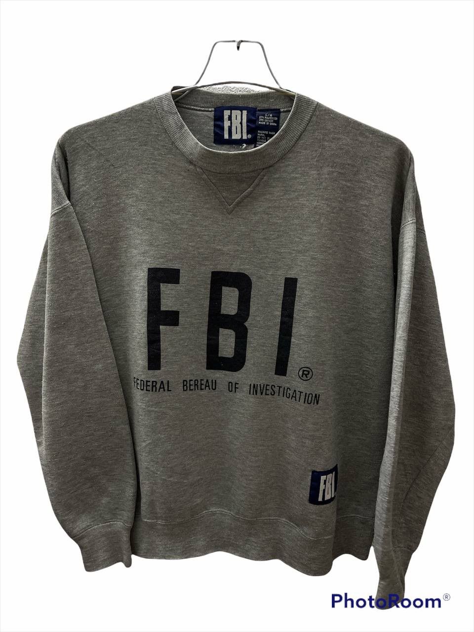 Vintage 🔥RARE🔥Vintage FBI Biglogo Sweatshirt | Grailed
