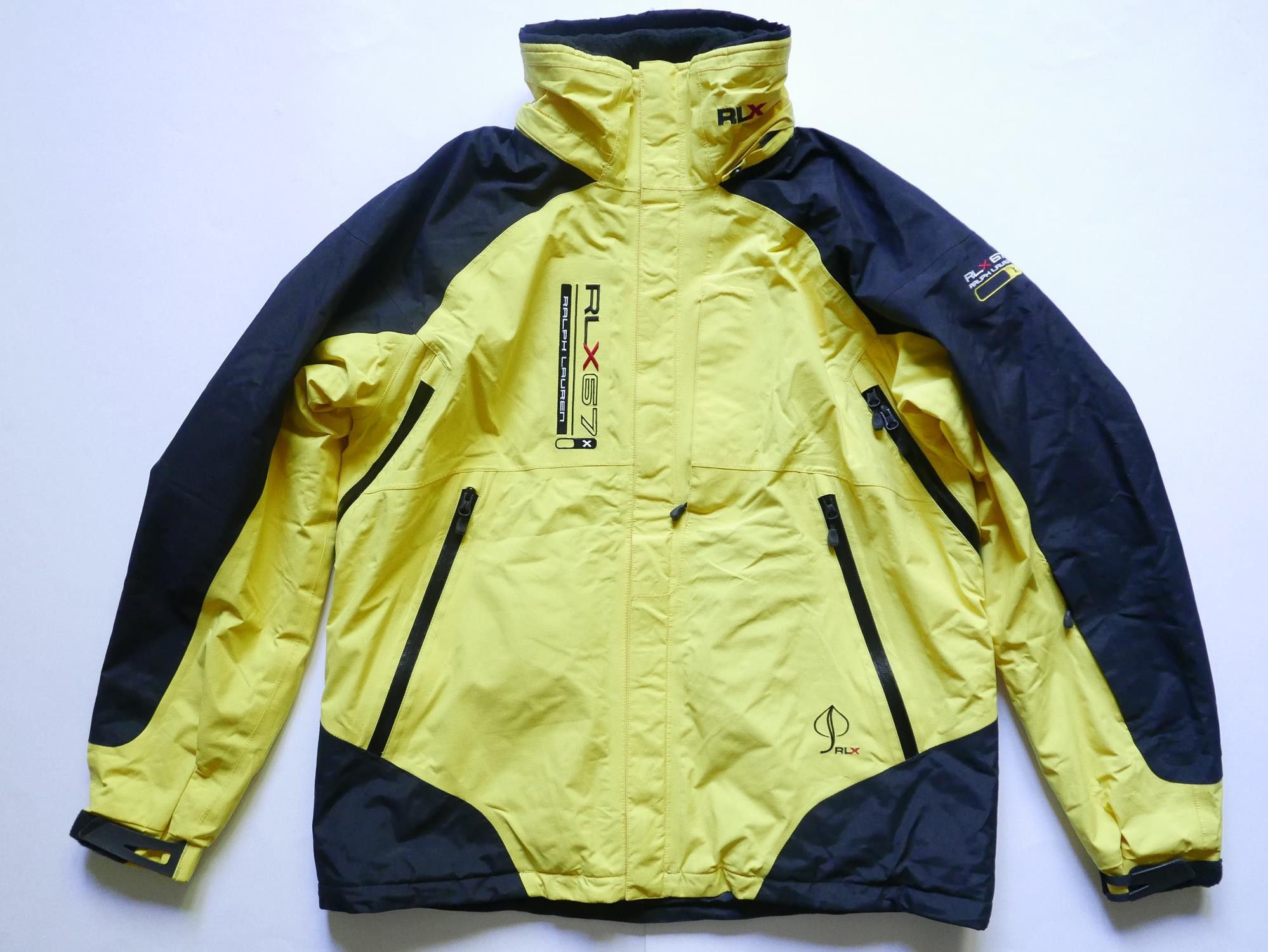 Ralph Lauren Rlx Ralph Lauren RLX Jacket Coat Ski Yellow USA Flag Snow ...