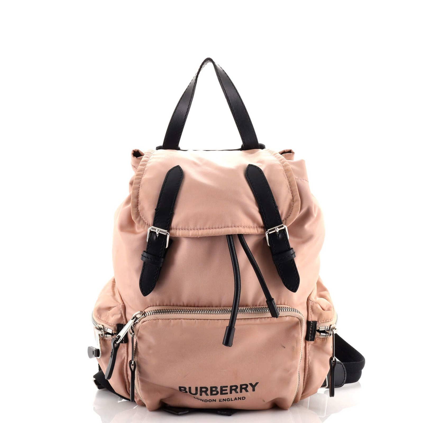 Burberry Rucksack Backpack Nylon with Leather Medium | Grailed