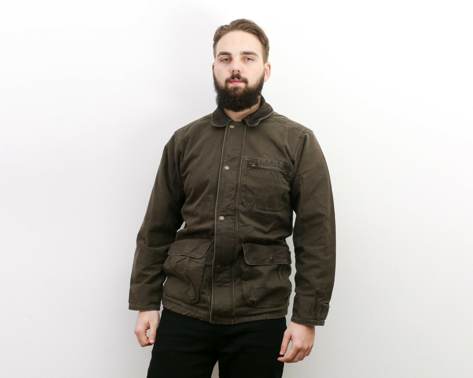 Vintage Field Jacket Barn Outdoors Hunting Lined Coat Top | Grailed