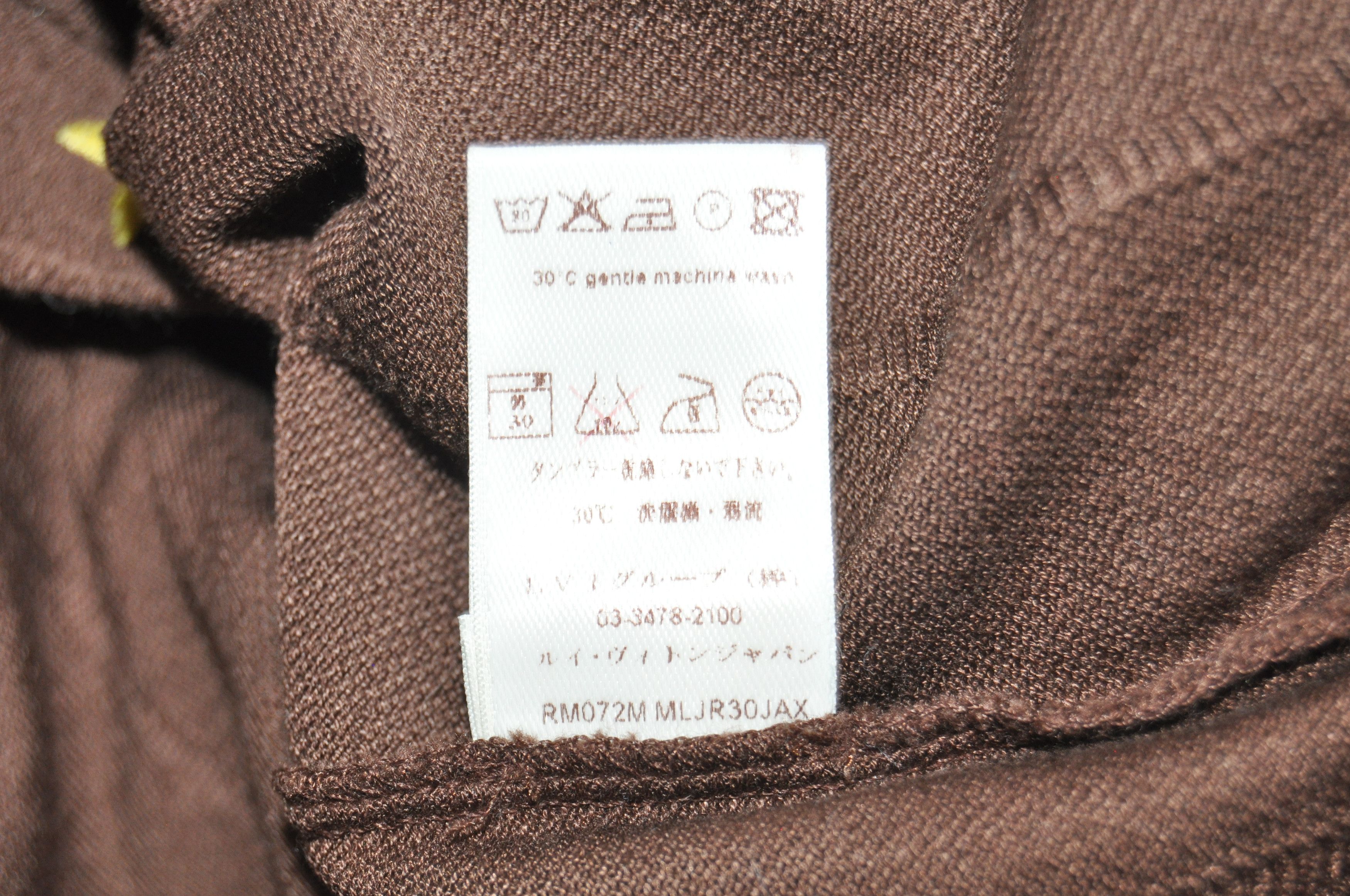 Louis Vuitton LV - Paul Helbers - F/W 07 - Logo Ribbed S/S Shirt | Grailed