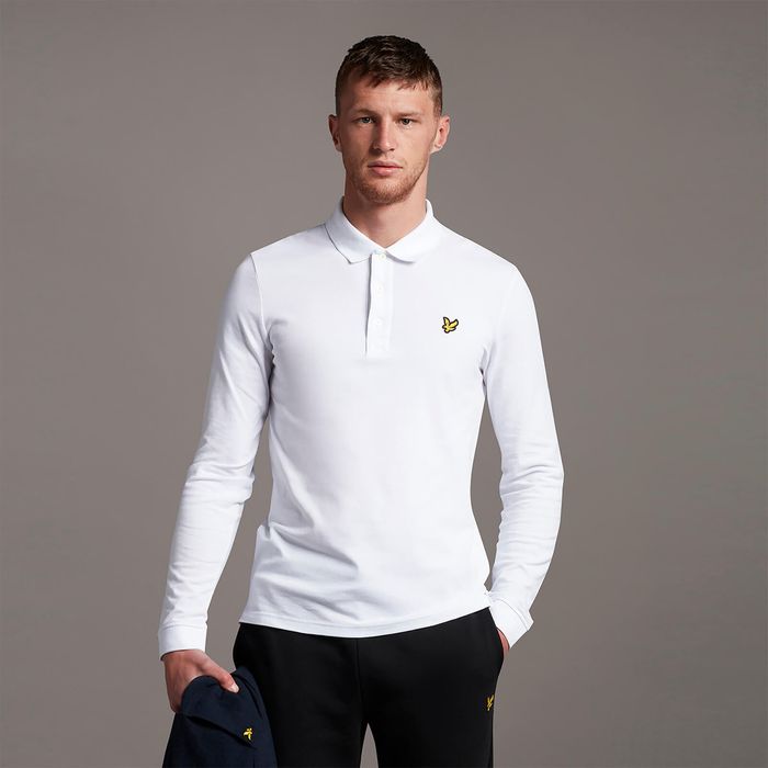 Lyle & Scott LYLE & SCOTT LS POLO SHIRT WHITE LP400VOG626 | Grailed
