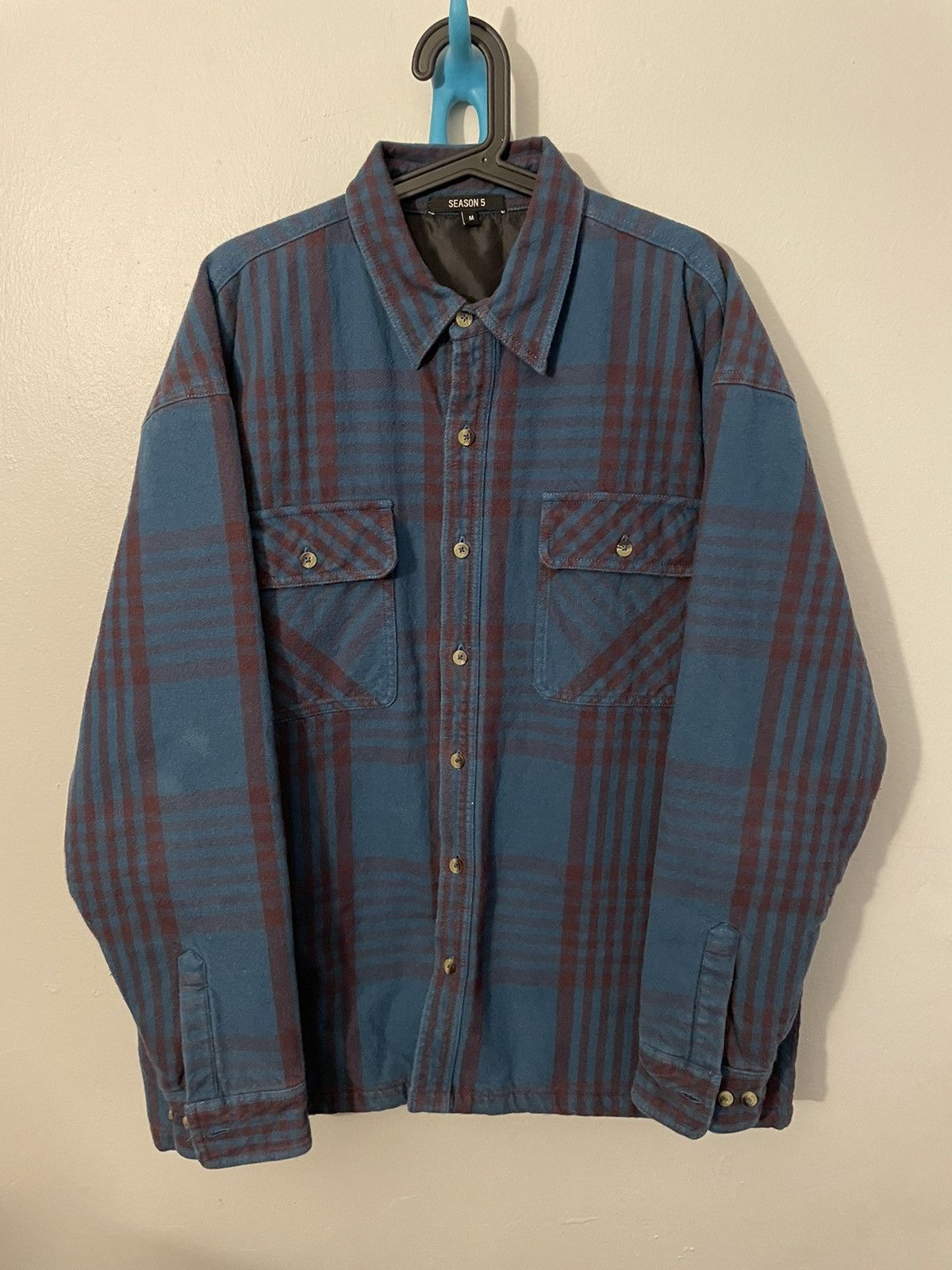 Yeezy Yeezy season flannel jacket | Grailed