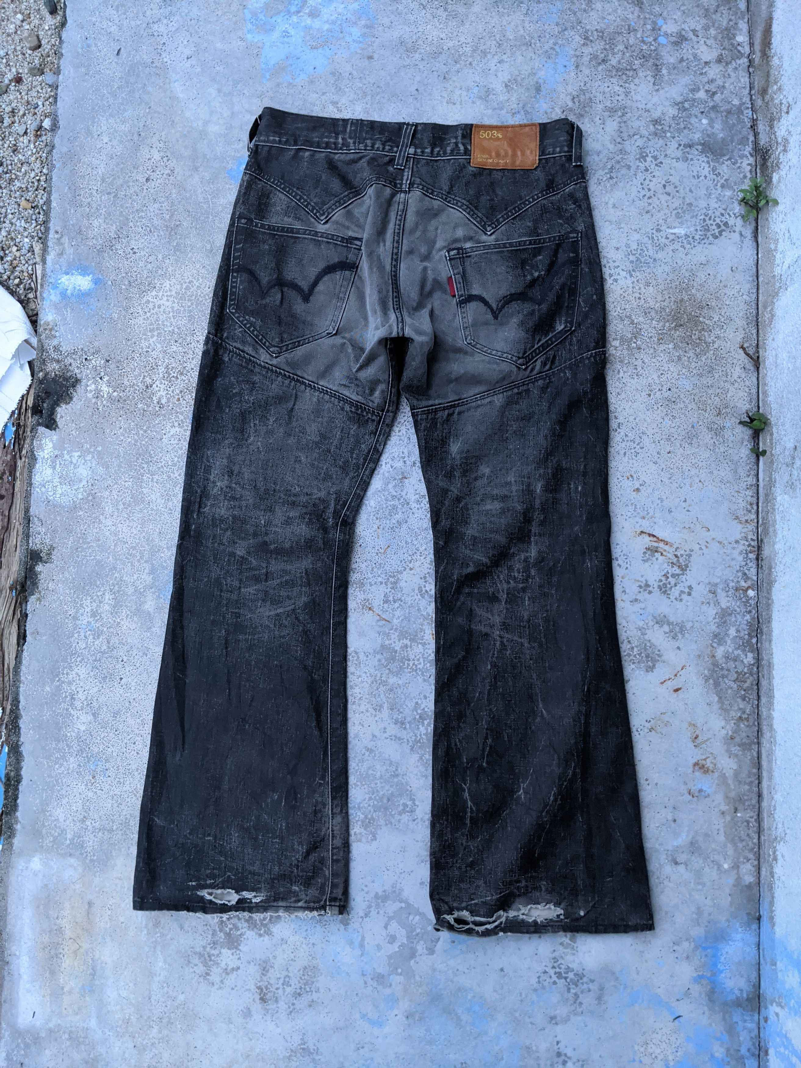 Edwin FLARED🔥Edwin Rare Design Denim Jeans | Grailed
