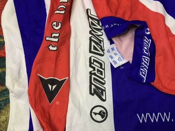 Vintage Rare!! Santa Cruz Snowboard Jersey The Blue Window Team | Grailed