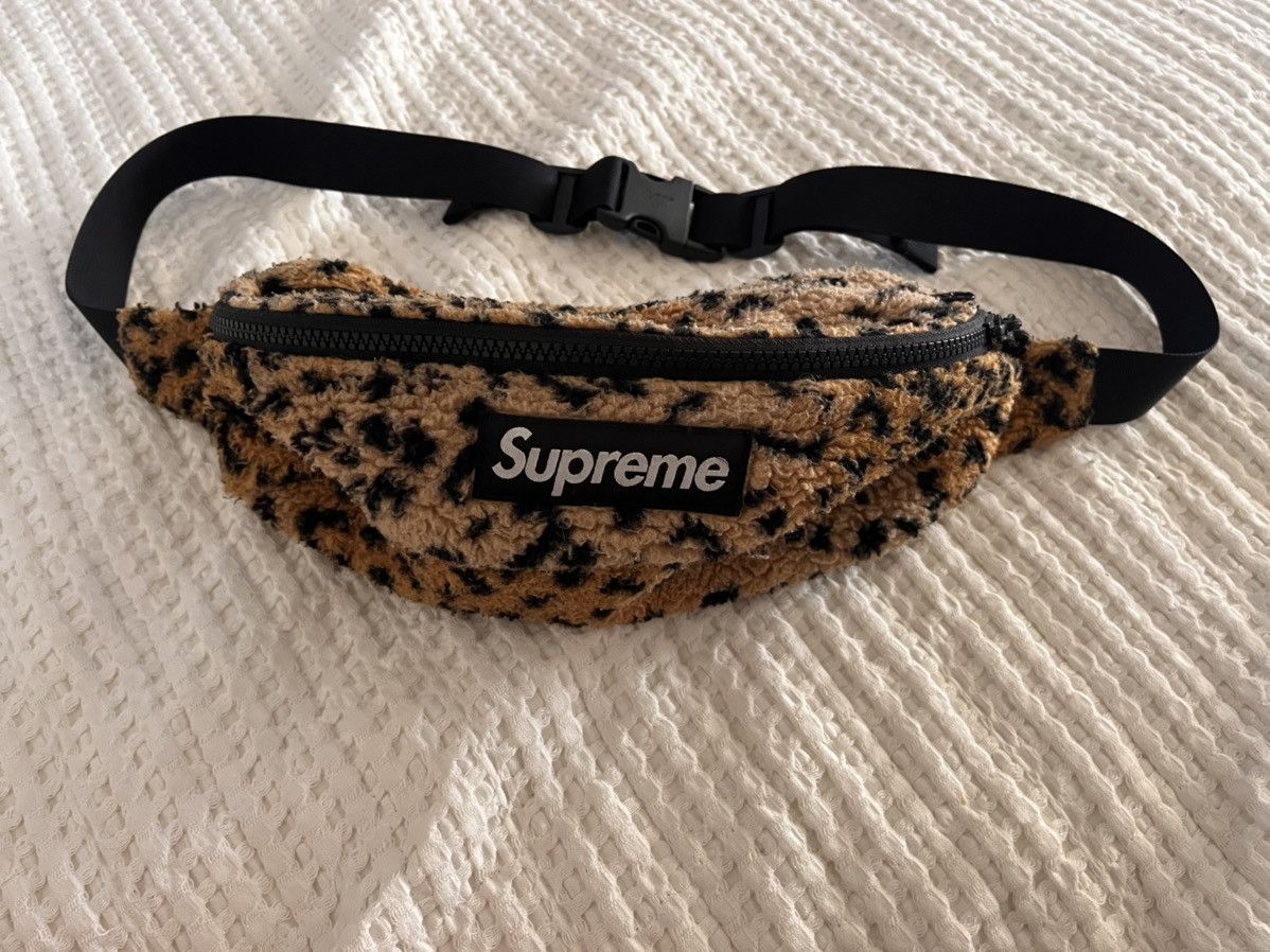 Supreme Leopard print Supreme Fanny pack | Grailed