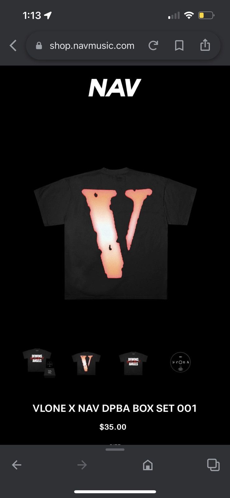 NAV × Streetwear × Vlone “Demons protected by angles” Nav X VLONE | Grailed