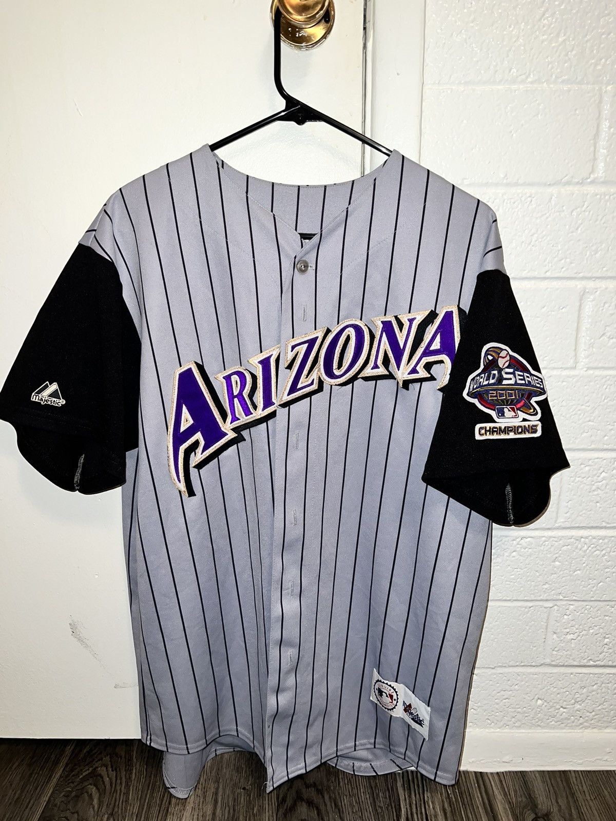 MLB × Majestic × Vintage Arizona Diamondbacks original 2001 World ...