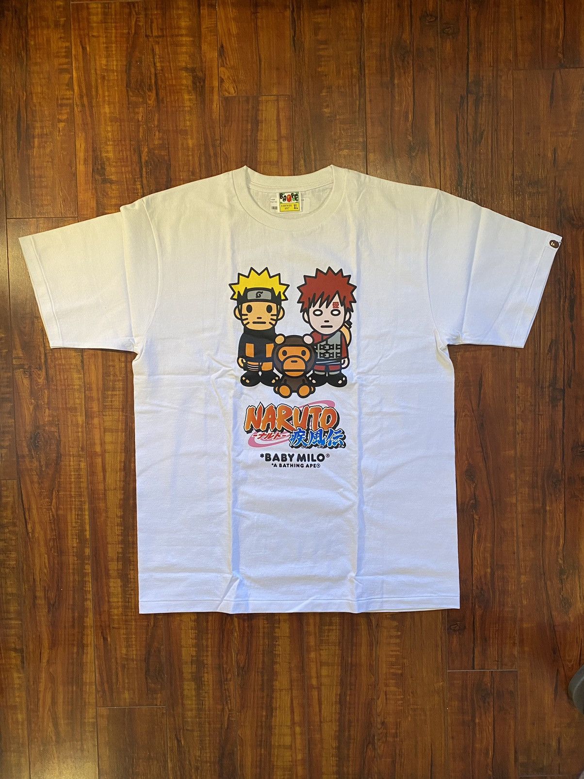 Bape Bape x Naruto T-Shirt | Grailed