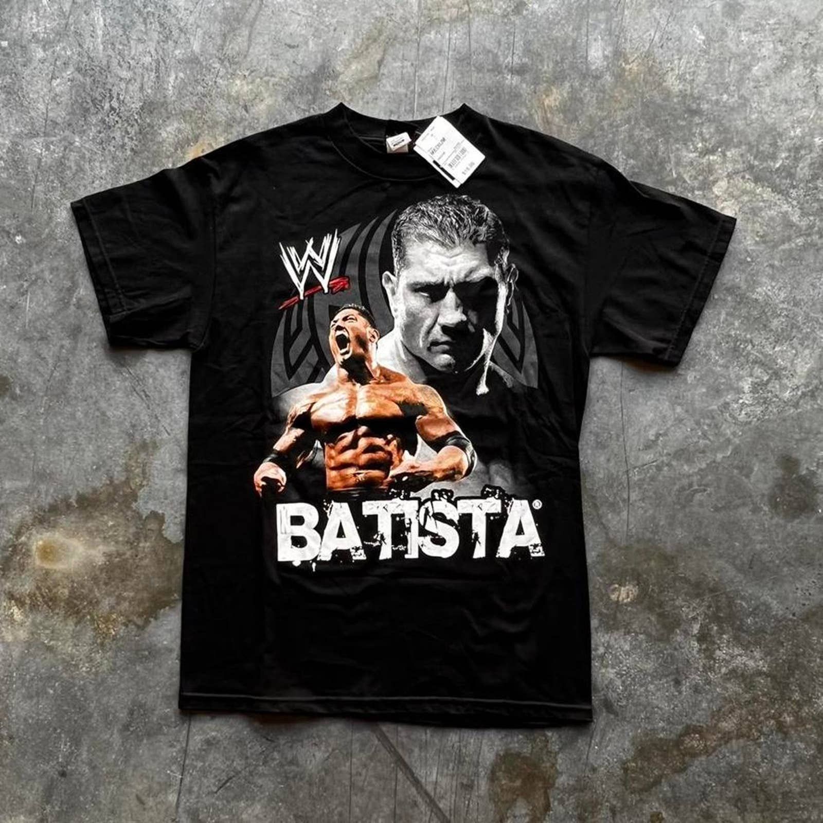 Streetwear × Vintage × WWE Vintage WWE Wrestling Batista Thumbs Up ...
