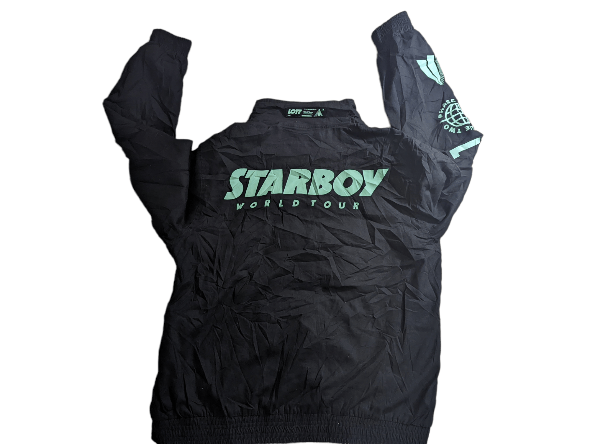 The Weeknd × XO THE WEEKND STARBOY LEGEND OF THE FALL World Tour Jacket | Grailed