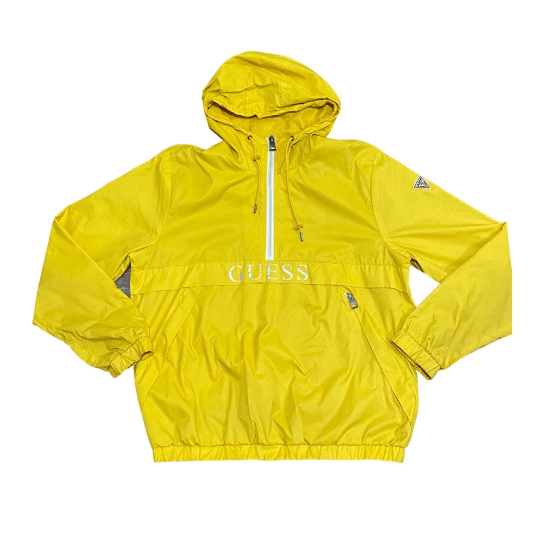 Guess Guess Yellow Rain Jacket | Grailed
