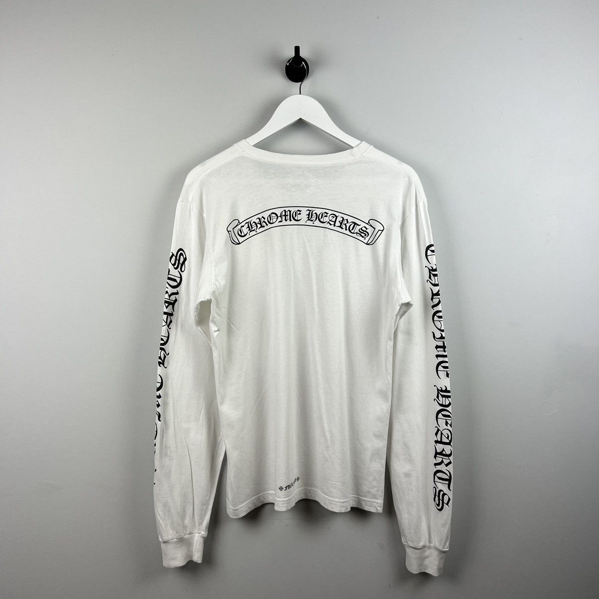 Chrome Hearts Authentic Chrome Hearts Logo L/S T-Shirt | Grailed