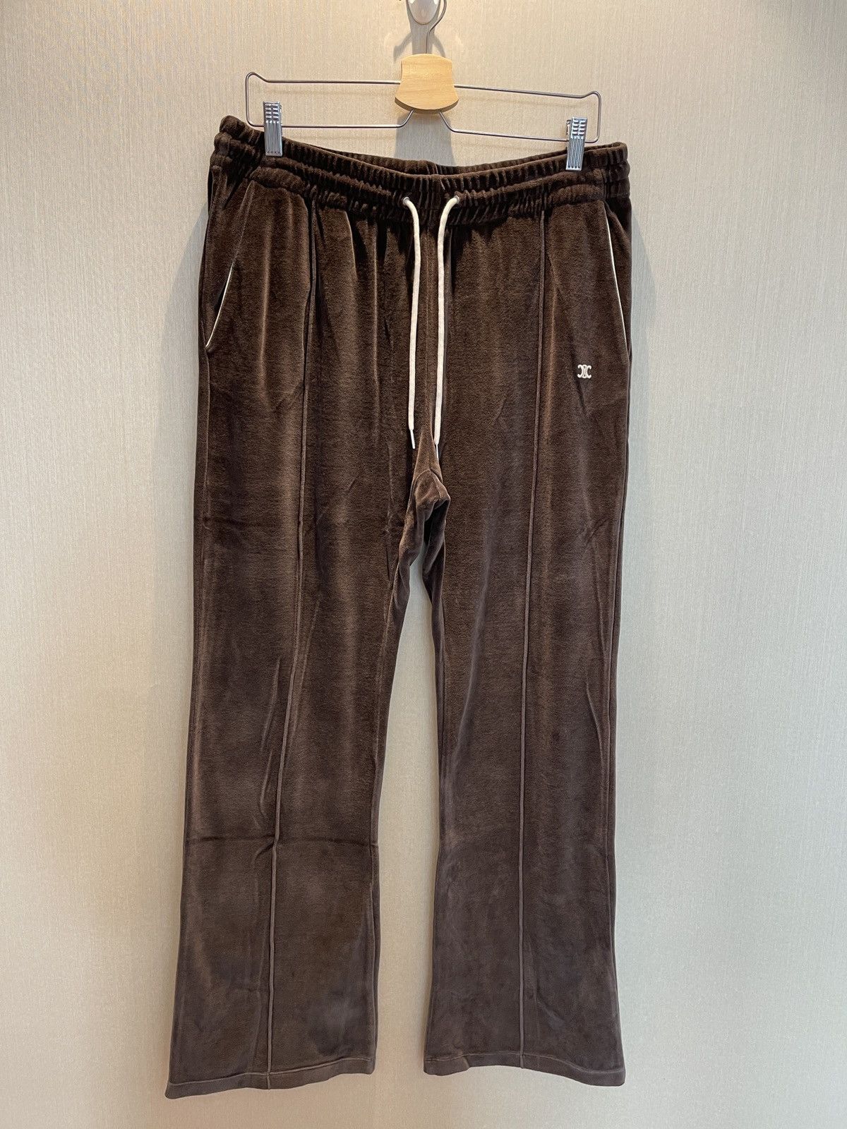 Celine Celine Velour Track Pants | Grailed