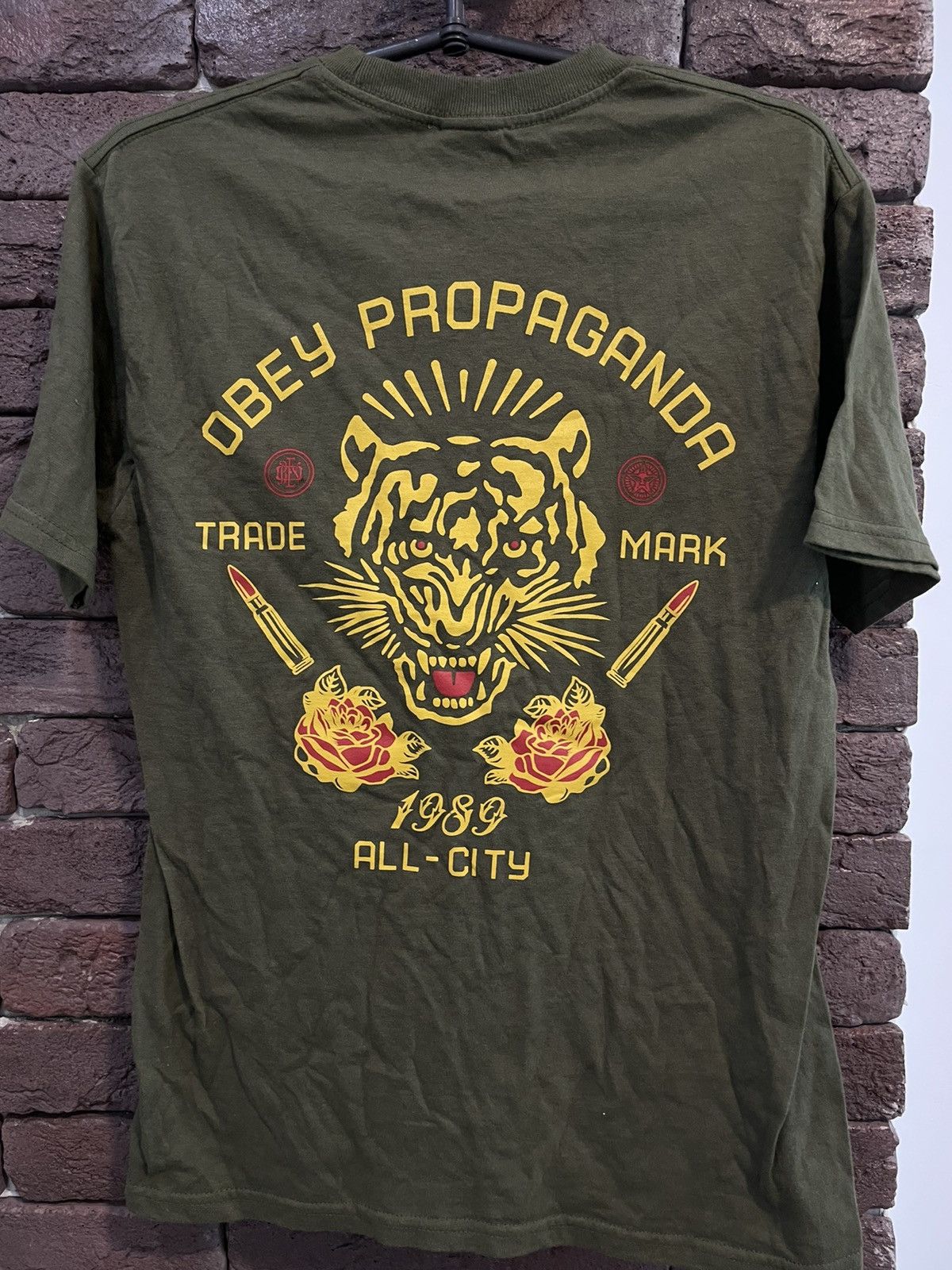 Obey Obey propaganda t shirt | Grailed