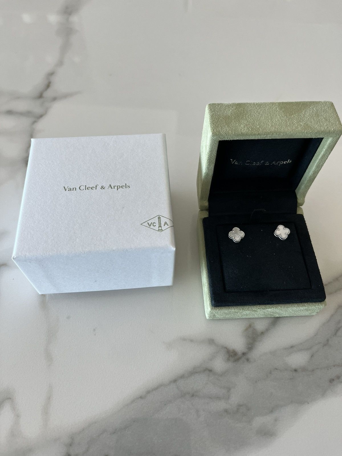 Van Cleef & Arpels VCA Sweet Alhambra Studs | Grailed