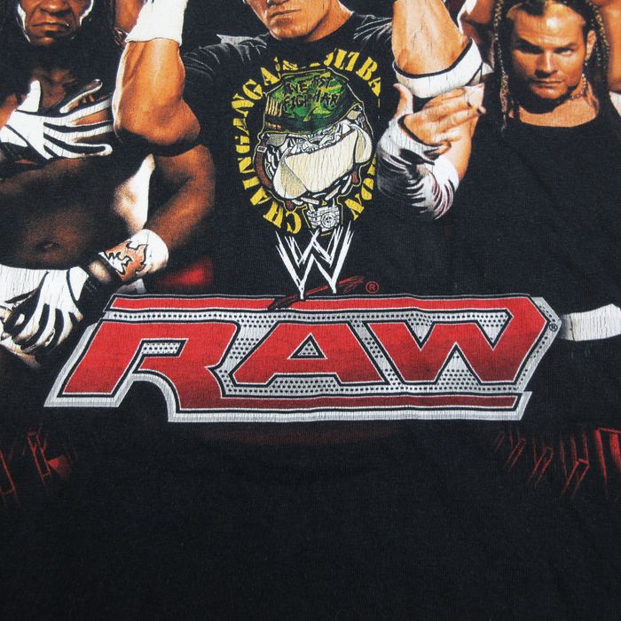 Vintage Y2K 2000s WWE Raw Wrestling Shirt | Grailed