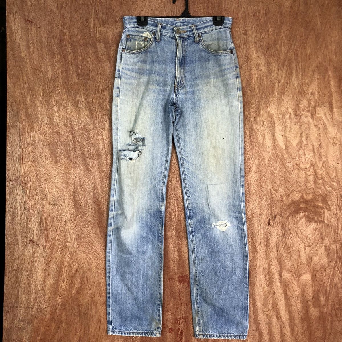 Distressed Denim × Edwin Edwin Distressed Denim Pants | Grailed