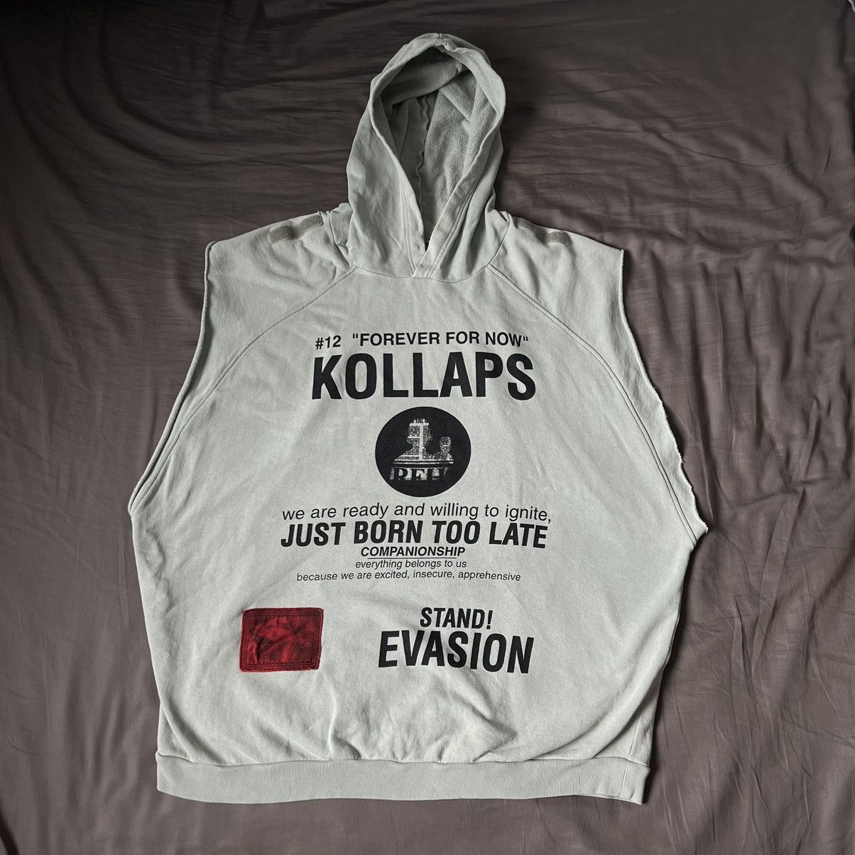 Raf Simons SS02 Kollaps Raf Simons Hoodie | Grailed